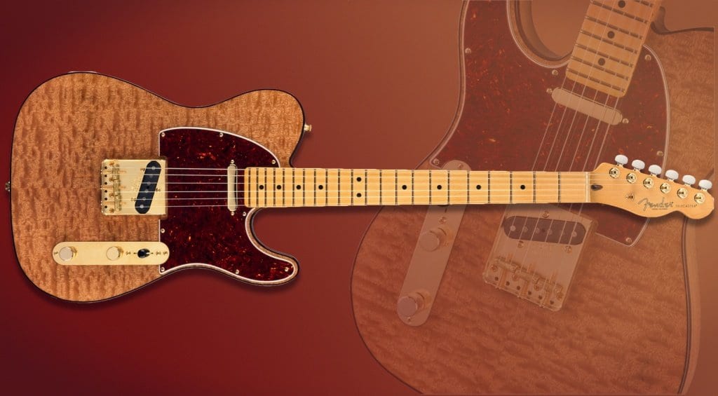 Fender Rarities Red Mahogany Top Telecaster: Sofisticación Boutique ...