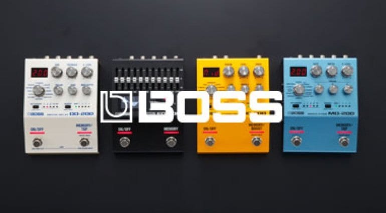 Boss presenta 4 nuevos pedales de efecto "premium" 200 Series con delay ...