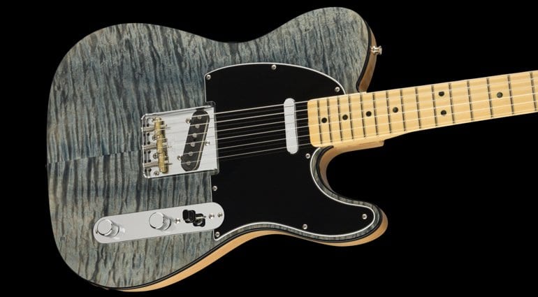 Fender Rarities Maple Top Telecaster: Aspecto lujoso y clásicos sonidos ...
