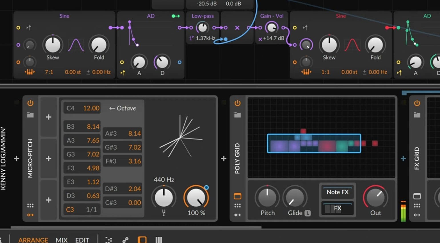 Bitwig Studio 3.1 llega con microafinación, importado de wavetables y ...