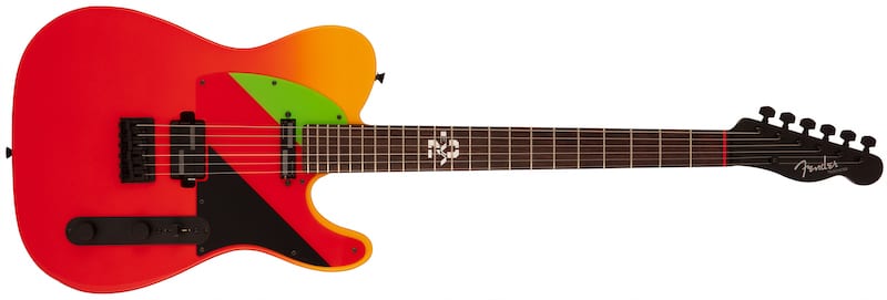 ¡Fender Japan lanza una impresionante Evangelion Asuka Telecaster ...