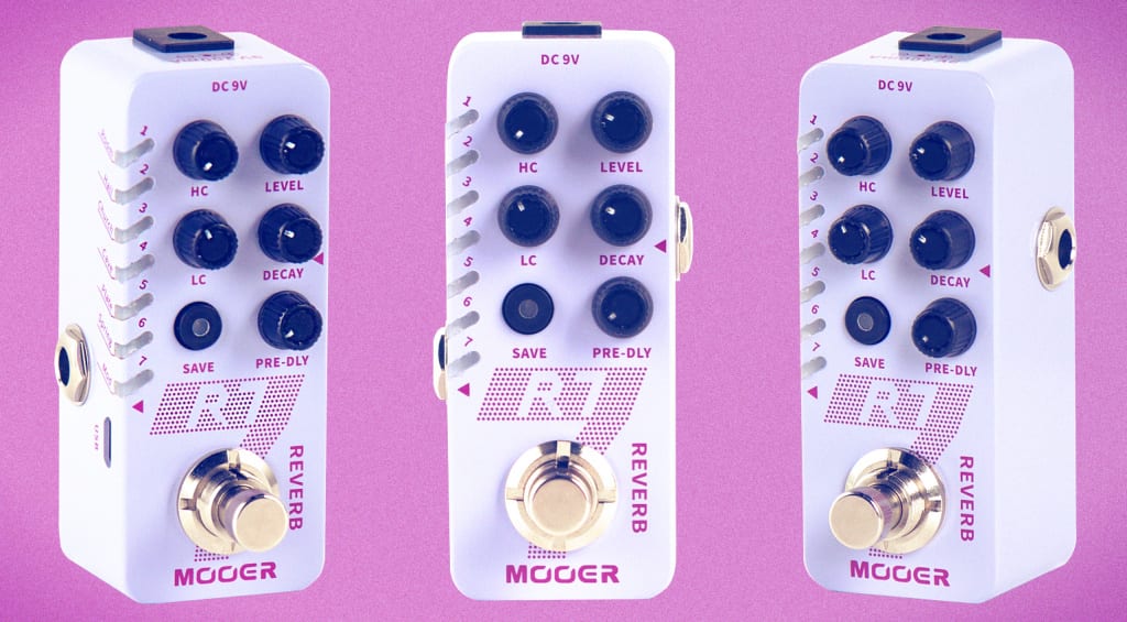 Mooer R7 Reverb: Un pedal de reverb económico y lleno de funciones para ...