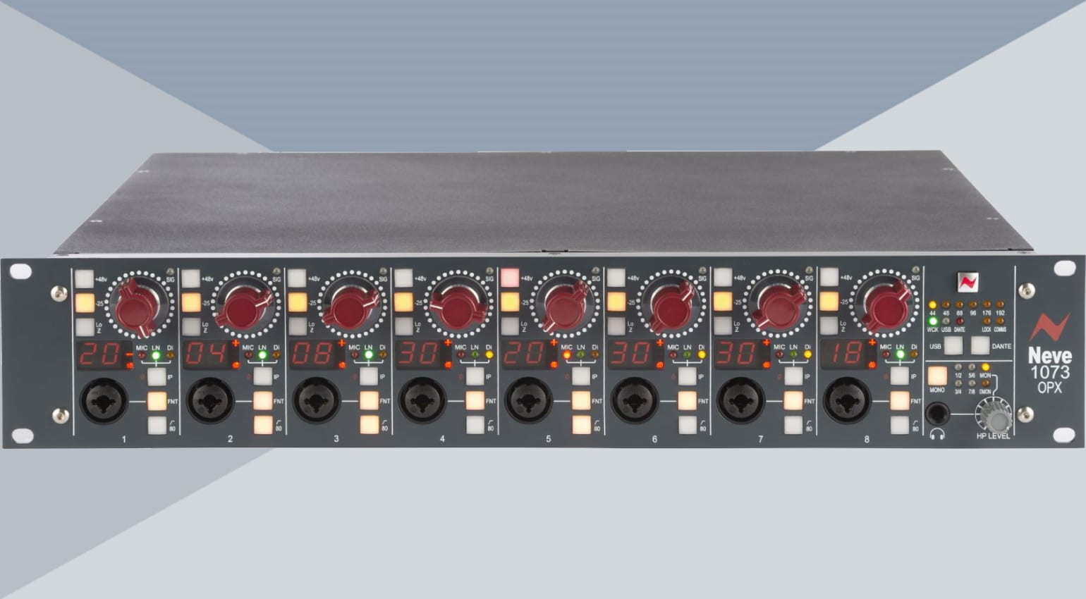 AMS Neve 1073 OPX: Un previo Neve de 8 canales con audio USB y Dante ...
