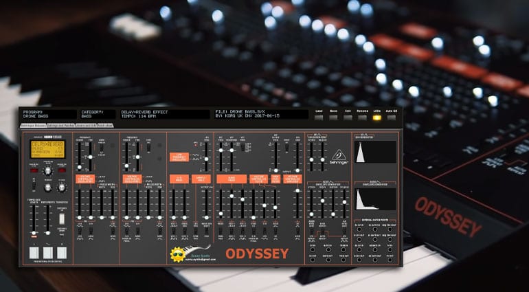 Plugin VST Ctrlr para guardado de patches en el Behringer Odyssey, Poly ...