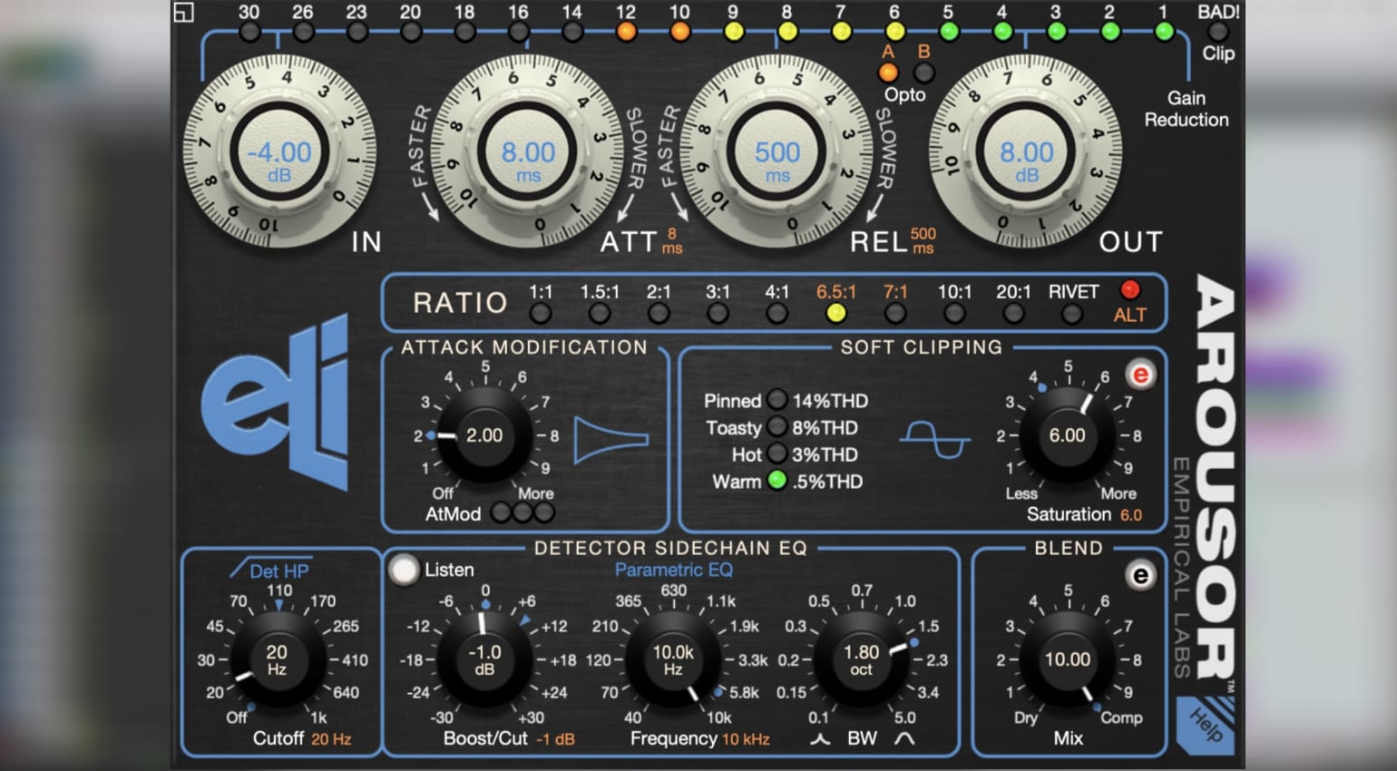 Arousor v3: El Distressor en plugin recibe 2 modos Opto, disponible con ...