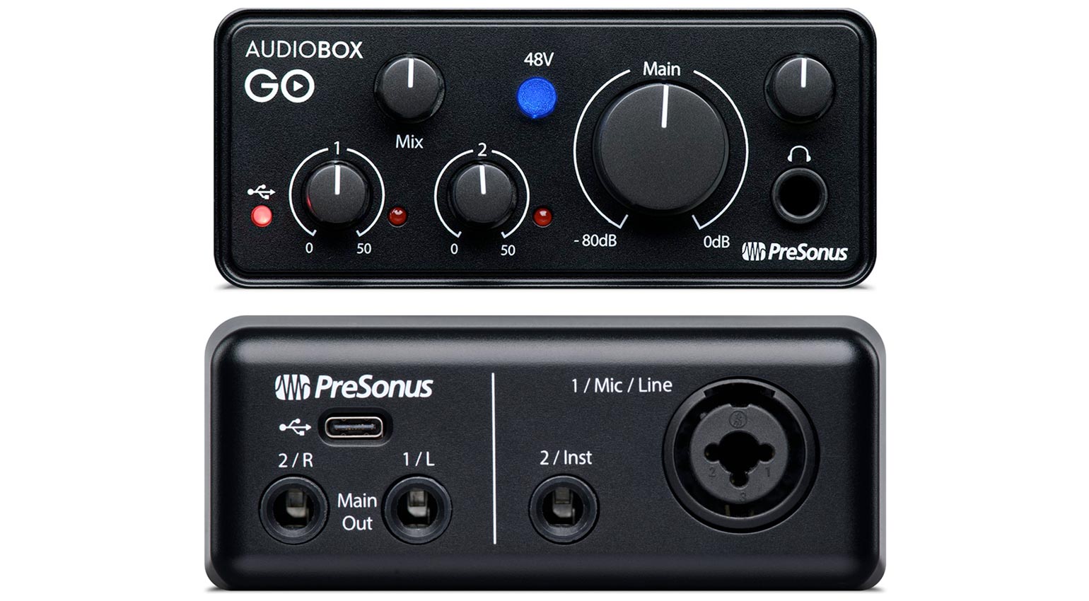 PreSonus AudioBox GO: microinterfaz de audio para grandes grabaciones ...
