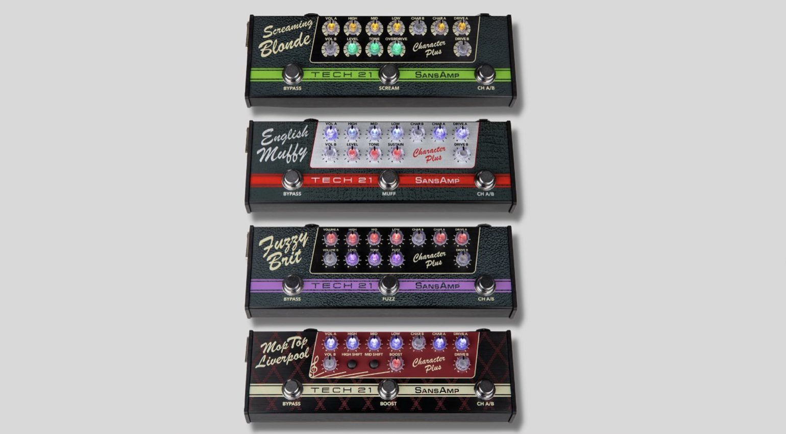 Tech 21 SansAmp Character Plus: Amplificadores y pedales clásicos ...