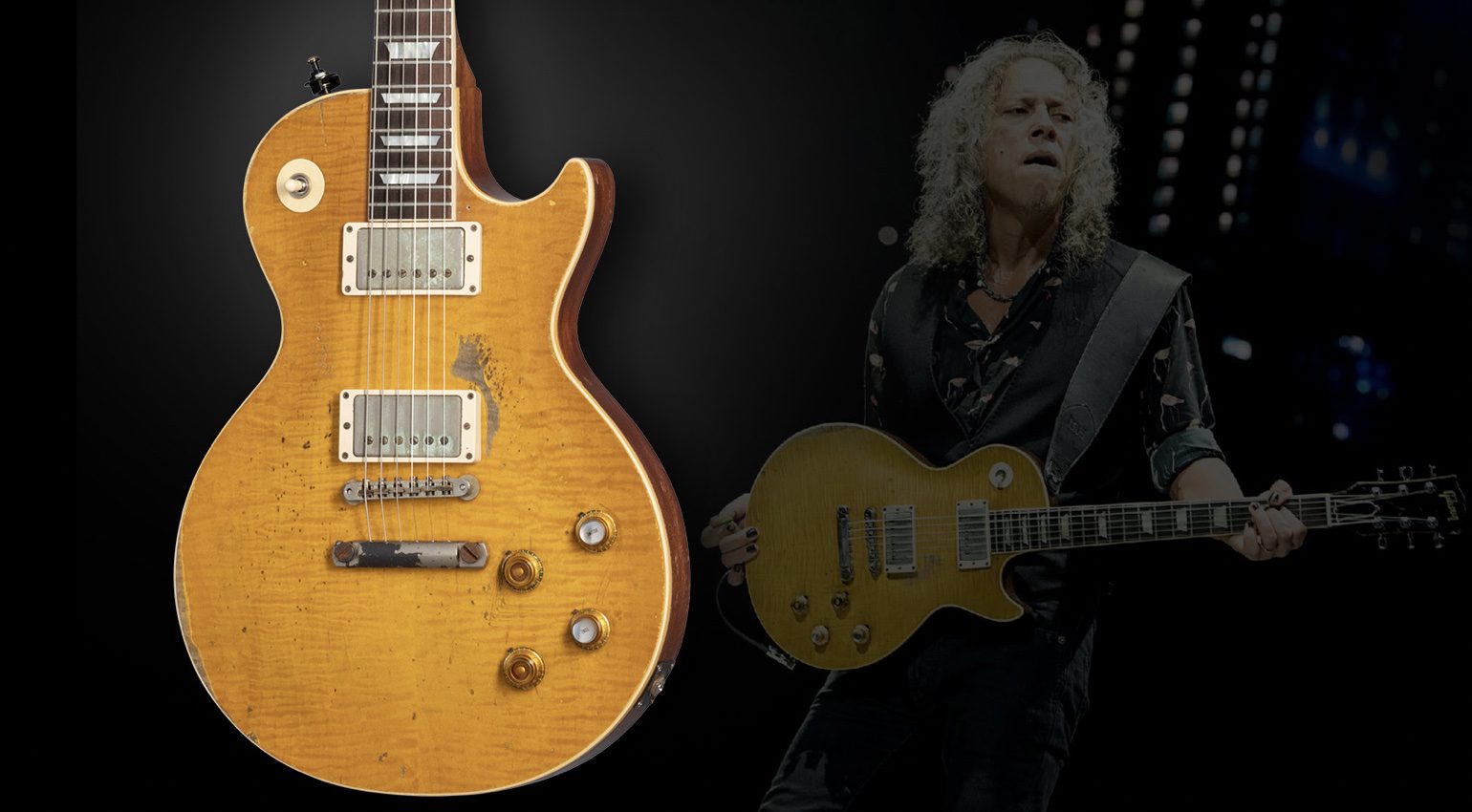 Anunciada la Gibson Kirk Hammett Greeny Les Paul - gearnews.es