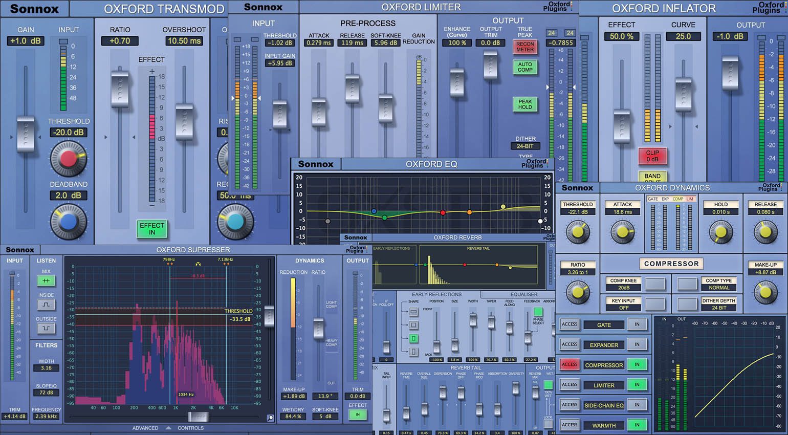 Oferta: ¡Hasta un 75% de descuento en plugins y bundles de Sonnox! - gearnews.es